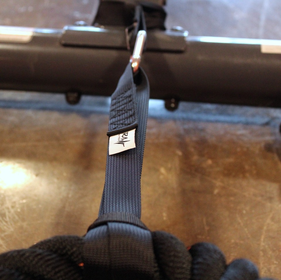 Premium Battle Rope Anchor Strap Kit, Polyester Webbing, Stops Rope ...