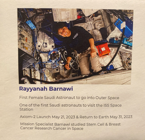 RAYYANAH BARNAWI ;AXIOM -2 LAUNCH: 1ST FEMALE SAUDI TO GO INTO OUTER ...