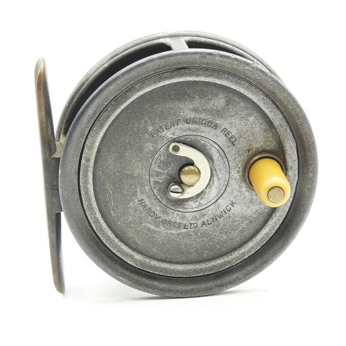 Early Hardy "Uniqua" Fly Fishing Reel. 3 1/8". 1912 Check. See ...