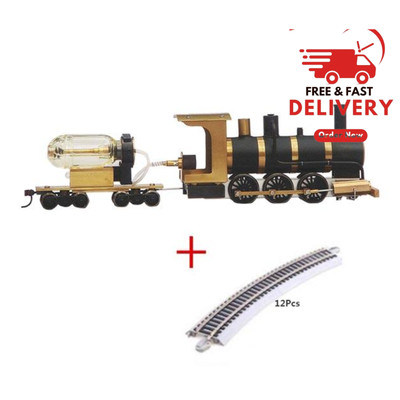 1:87 Scale Live Steam Locomotive Model Train Engine With Boiler Fuel ...