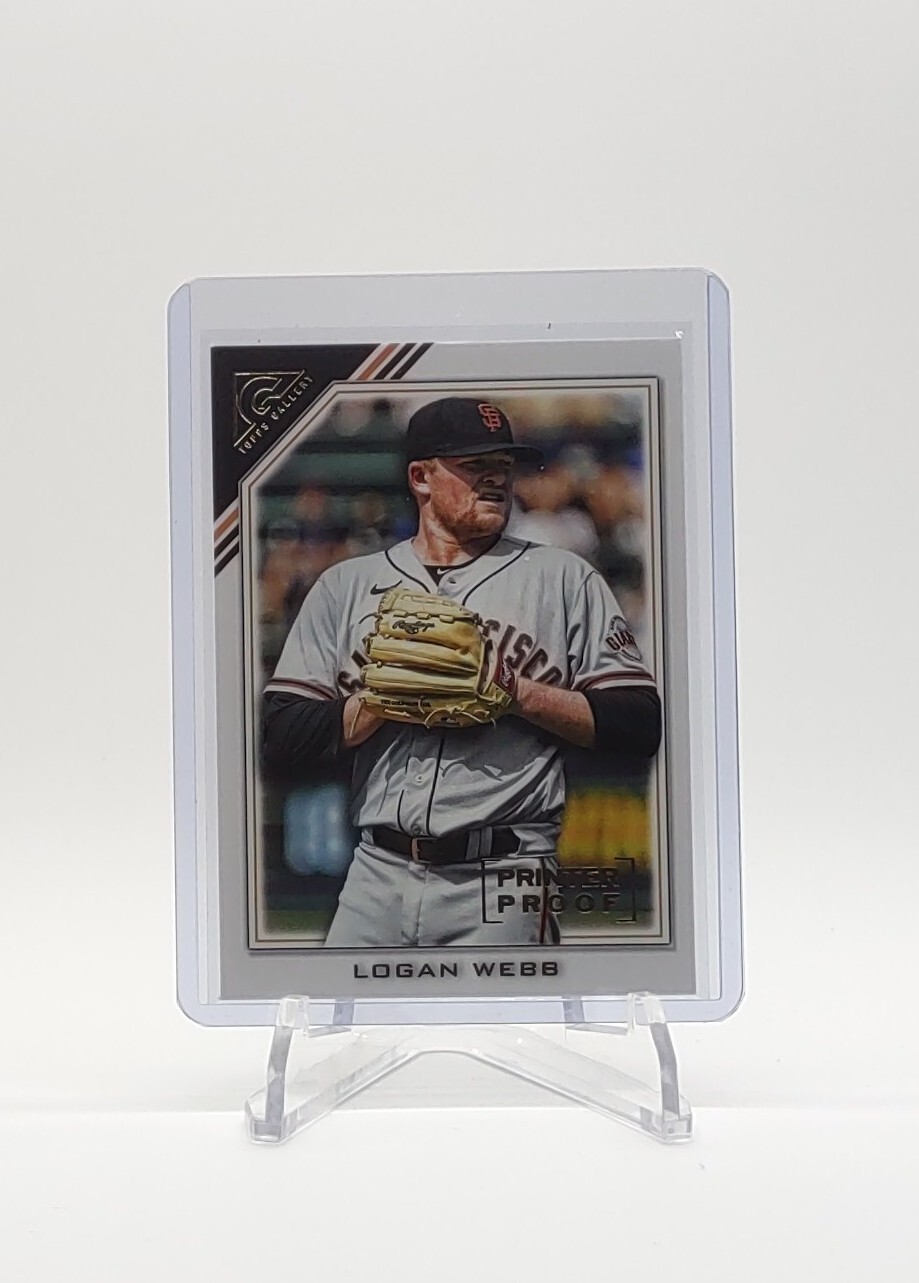 2022 Topps Gallery - Logan Webb Printer Proof Insert | eBay