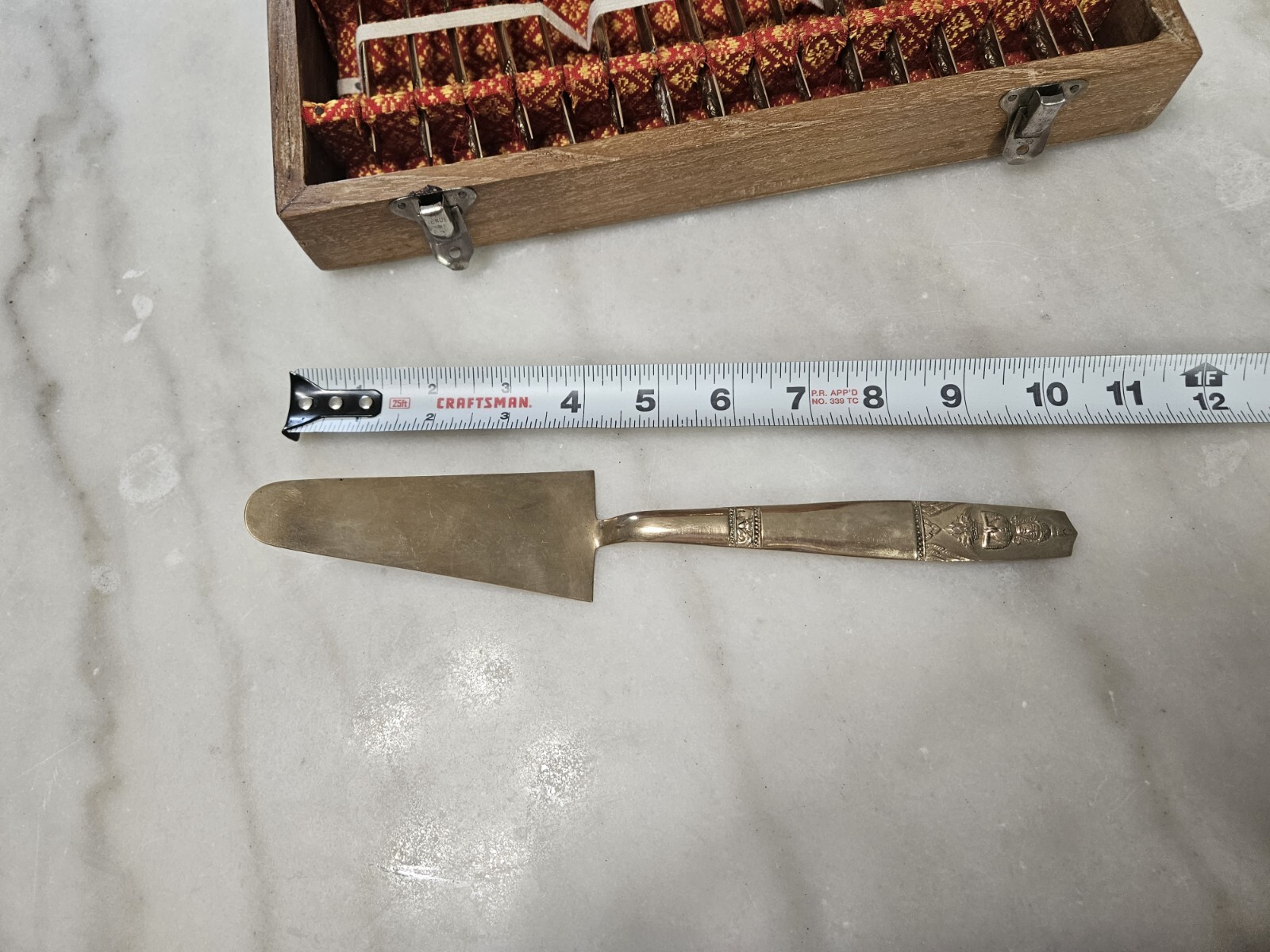Mid-Century Modern General Gems Thai Flatware Set In Original Wooden ...