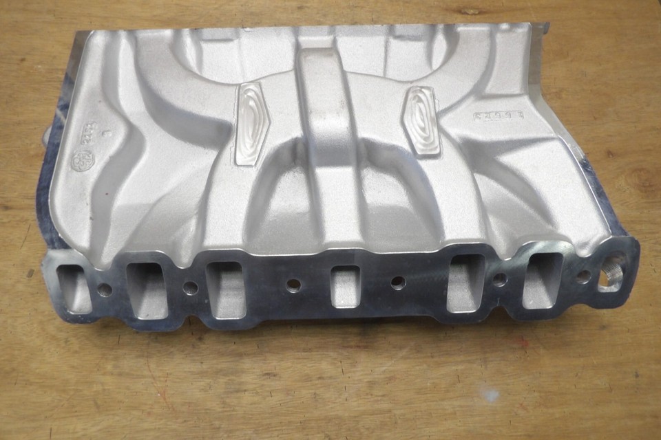 Olds Performer 455 Edelbrock 2151 Aluminum Intake Manifold Oldsmobile ...