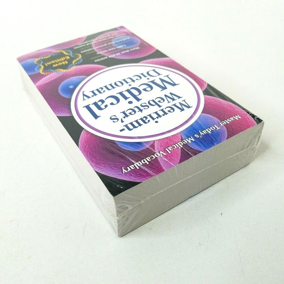 Merriam-Webster's Medical Dictionary (2016, Mass Market, New Edition ...