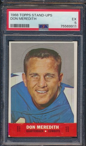 1968 Topps Stand Ups - Don Meredith Dallas Cowboys | eBay