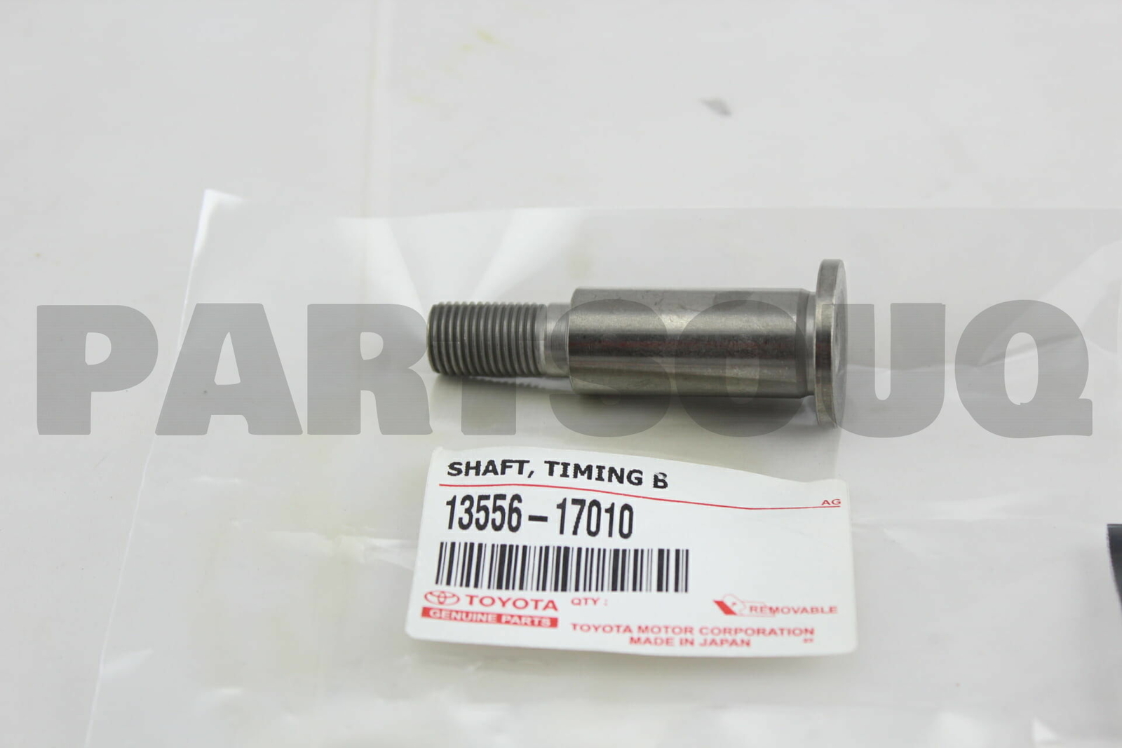 1355617010 Genuine Toyota SHAFT, TIMING BELT IDLER 13556-17010 | eBay ...