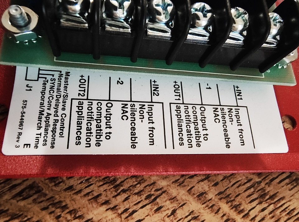 Fire Alarm***SIEMENS DSC - DUAL SYNC CONTROL MODULE FIRE ALARM *No Box ...