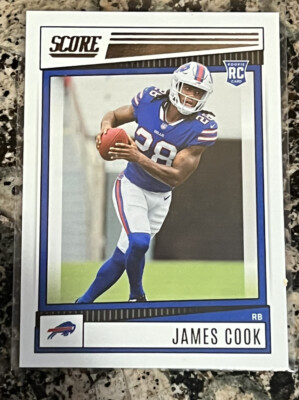 2022 Panini Score Football Rookie RC James Cook Buffalo Bills | eBay