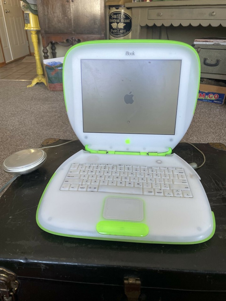Apple IBook Mac Clamshell Key Lime Green RARE | eBay