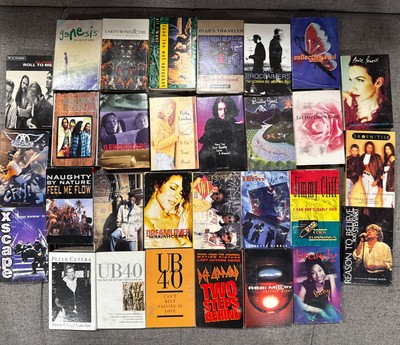 Vnt 80s 90s Lot of 30 Rap Rock Pop Alt R&B Single Cassette Tapes ...