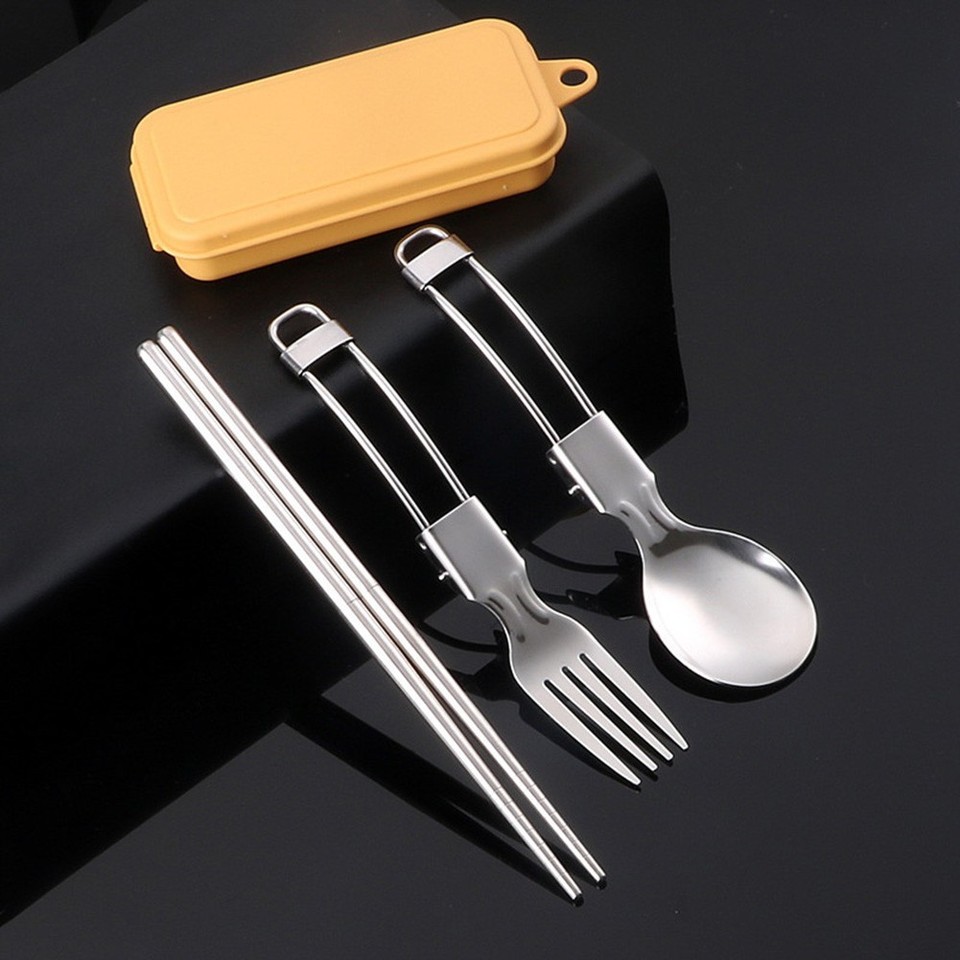 Picnic Cutlery Camping Utensil Foldable Design Functional Safe And ...