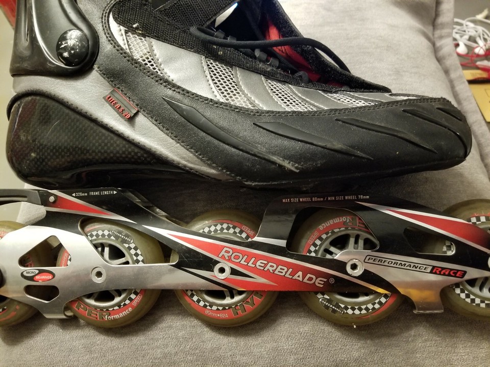 VTG Rollerblade Pro Riders PFS 5-Wheel Inline Race Skates SZ 11.5 | eBay