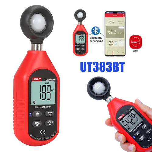 Digital Luxmeter Mini Light Meter Handheld Illuminometer Photometer ...