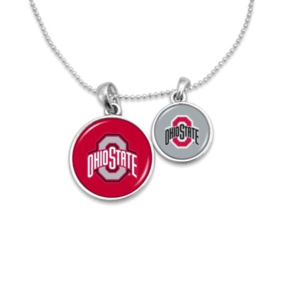 New Ohio State Buckeyes Silver 2 Charm Necklace, Gift for Her Mom | eBay