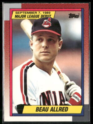1990 Topps Major League Debut 1989 #2 Beau Allred | eBay