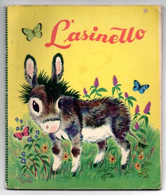 L' ASINELLO collana giuseppe principato editore 17 little gray donkey ...