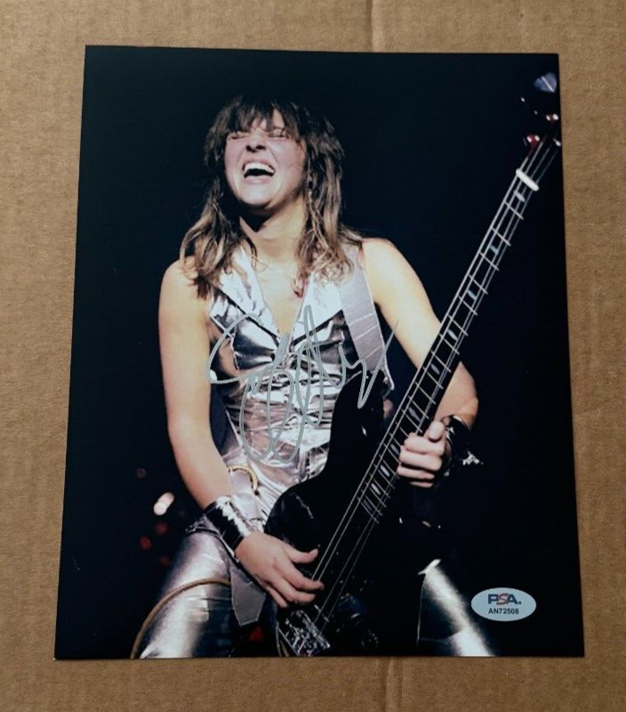 SINGER SUZI QUATRO SIGNED 8X10 PHOTO PSA/DNA COA AUTHENTIC | eBay