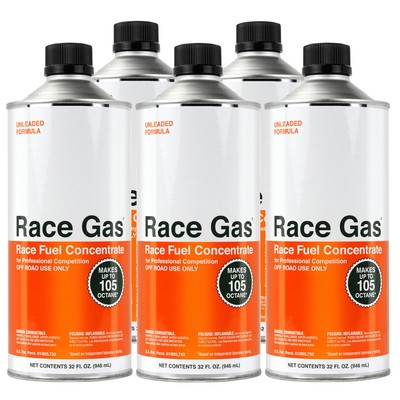 Race Gas Fuel Octane Booster 100032 (5pk); Race Fuel Concentrate ...