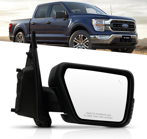 Passenger Side Mirror for Ford F150 2021 2022 2023 2024, Original Door ...