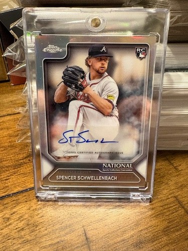 Spencer Schwellenbach Autograph NSCC Wrapper Redemption Topps Chrome 29 ...
