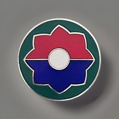 US Army 9th Infantry Division Hat Pin WW2 Vietnam | eBay