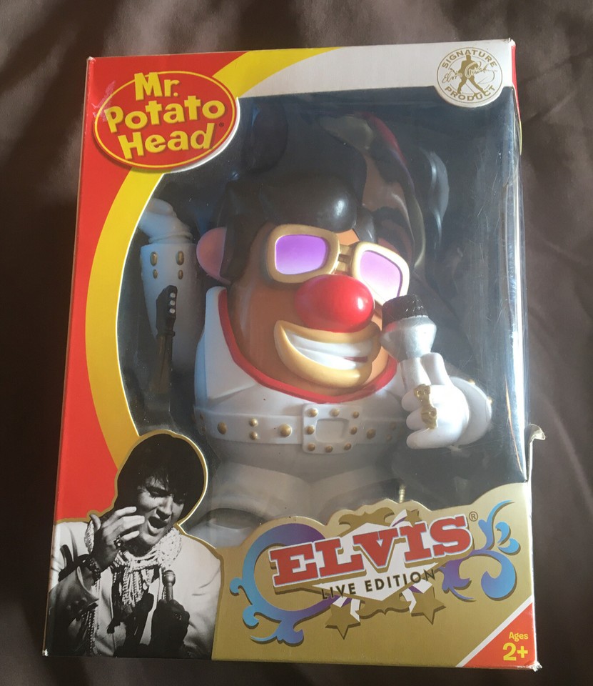 Mr. Potato Head Elvis Live Edition Elvis Presley Signature Product NIB ...