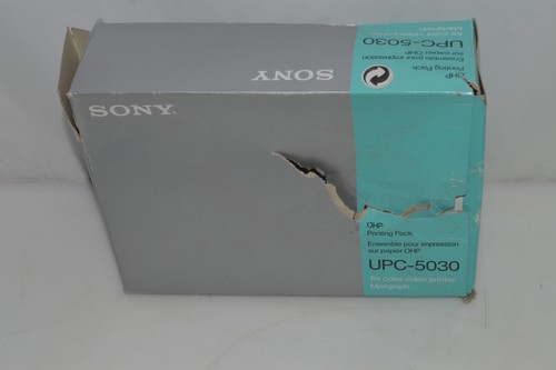 Sony Printing Pack UPC-5030 OHP PRINTING PACK- MAVIGRAPH - NEW (#3120 ...
