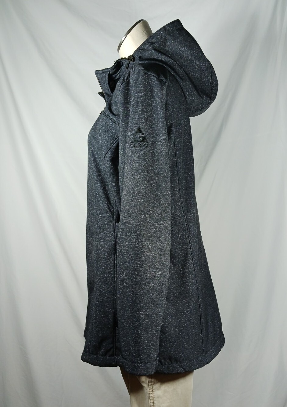 NWOT GERRY Softshell Jacket SE Fleece Lined Ski Hooded Full Zip Women's ...