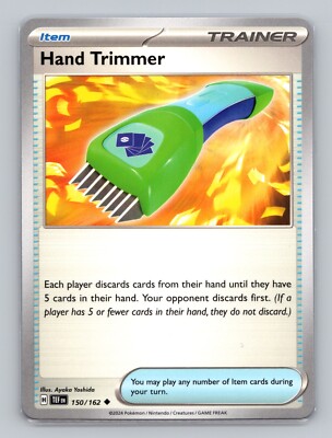 Hand Trimmer 150/162 Temporal Forces TEF EN Pokemon Card | eBay