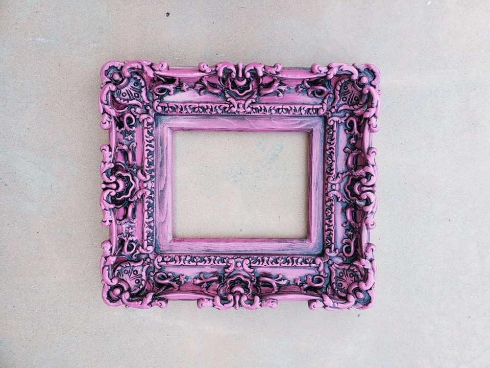 8x10 Vintage Baby Pink Picture Frame, Baroque Ornate Baby Frames, Gifts ...