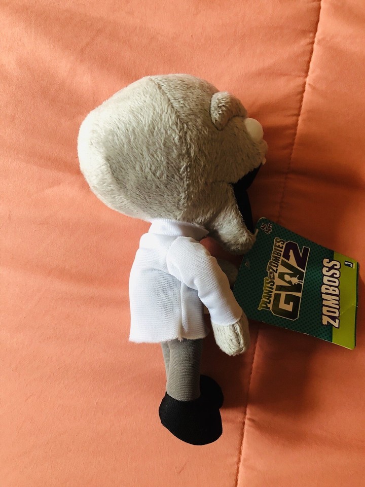 Plants V. Zombies NEW ZOMBOSS Plush~RARE! | eBay