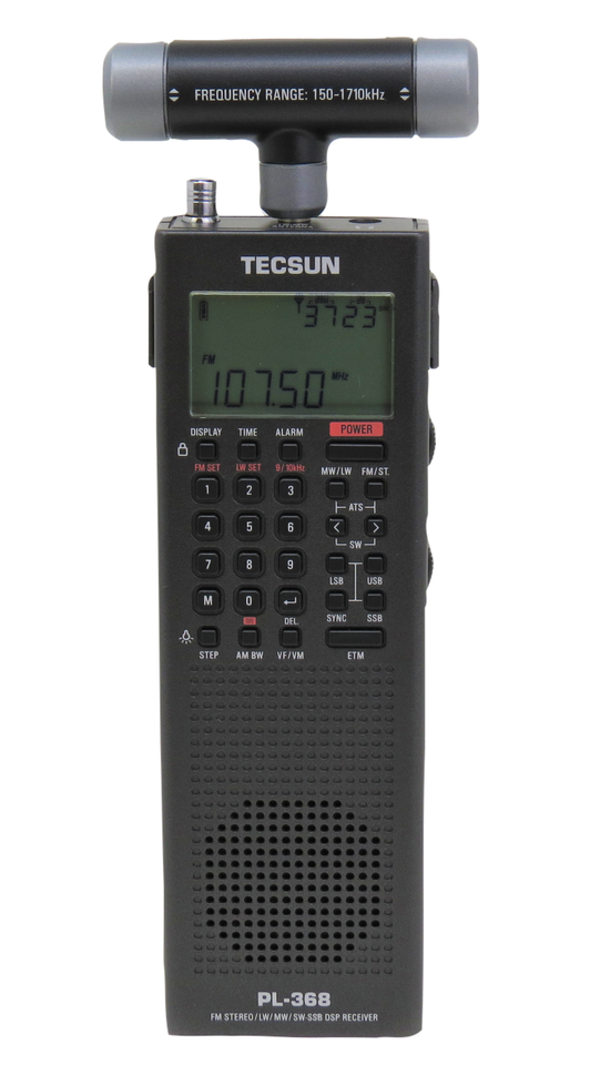 Tecsun PL-368 AM FM Shortwave Radio Receiver with DSP and SSB Black | eBay