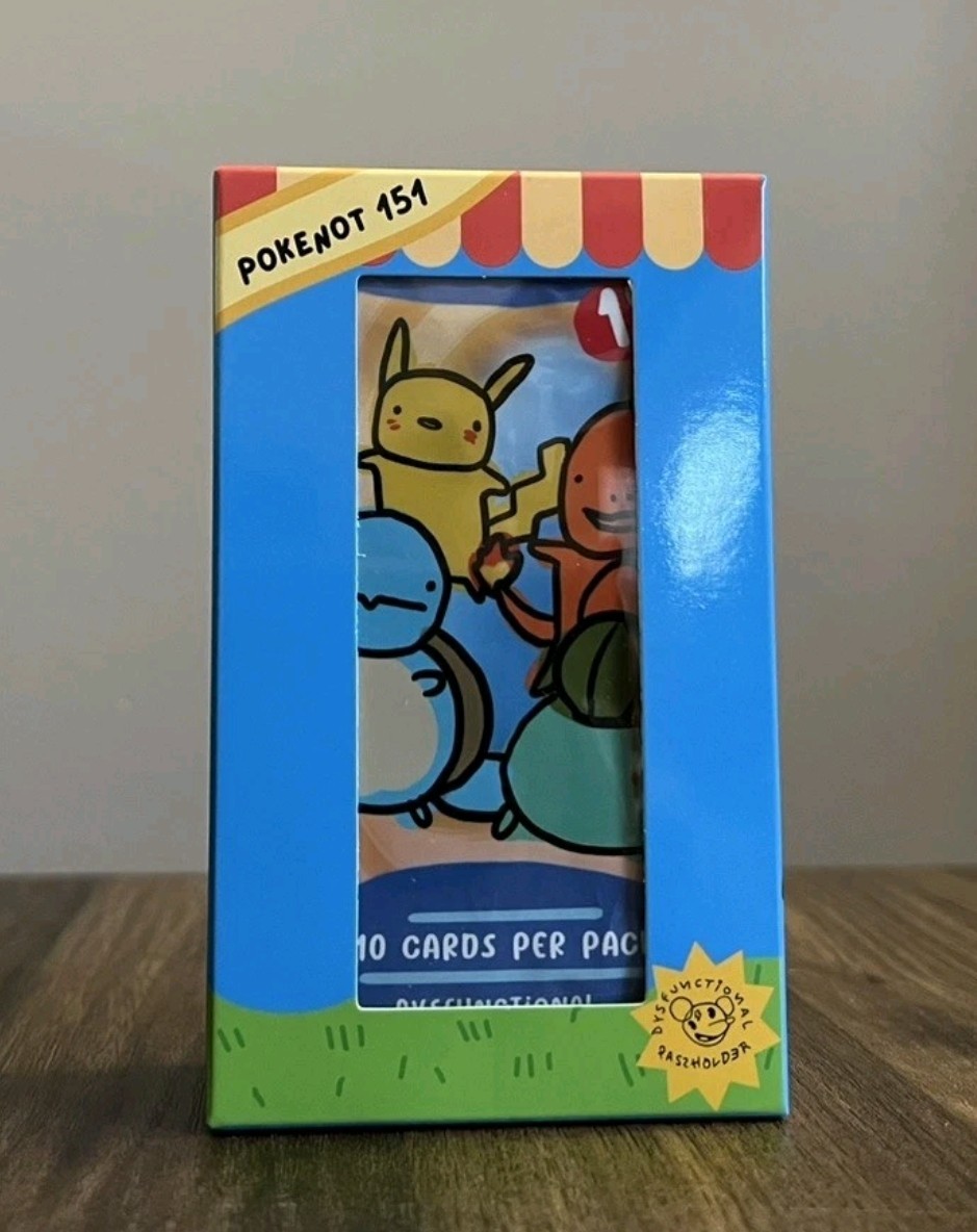Dysfunctional Passholder Pokenots 151 Fundle Bundle Box (8 Booster ...
