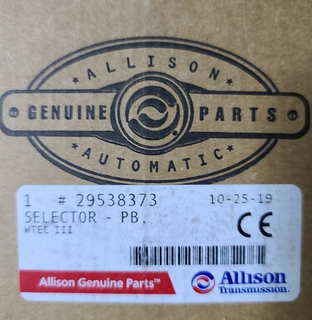 Allison Transmission Shift Pad 29538373 Push Button Shifter for sale ...