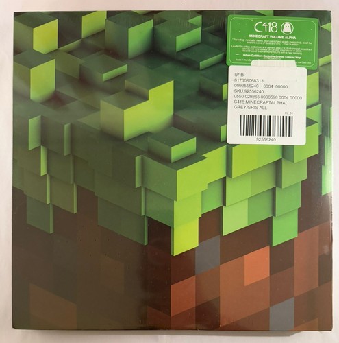 C418 – MINECRAFT VOLUME ALPHA - VINYL LP GRANITE COLOR URBAN OUTFITTERS ...