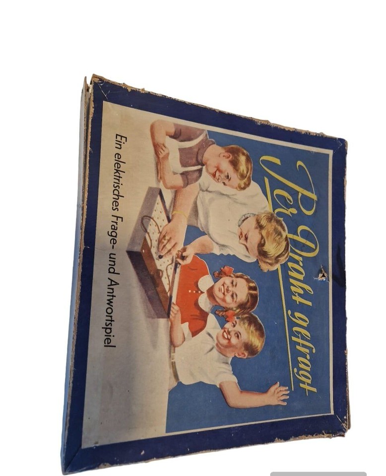 Vintage Electronic Educational Game, Magnetic Electric Question Answer ...