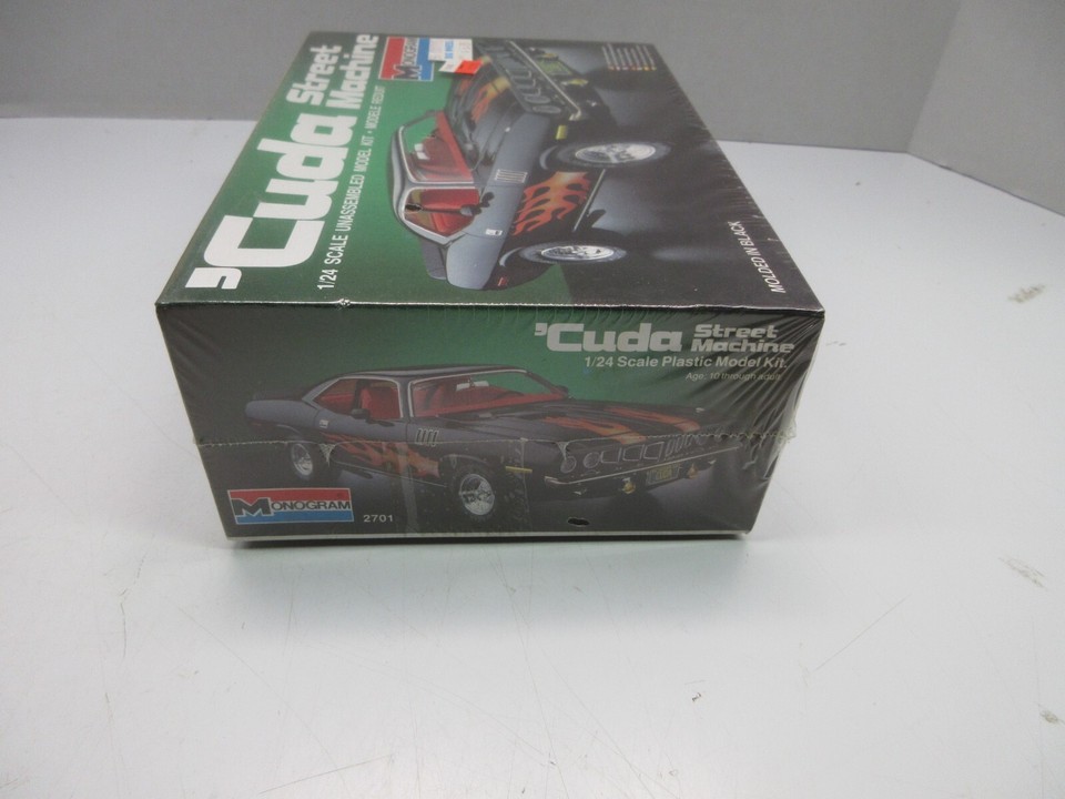 Monogram Cuda Street Machine Vintage Model kit 1/24 scale sealed | eBay