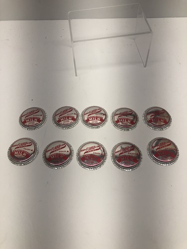 Henry Flaugh & Son Dairy Foil Milk Bottle Cap Lot of Ten Fort Wayne ...