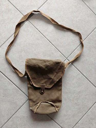 Musette militaire Masque à gaz T.35-R REI WW2 housse bandoulière | eBay