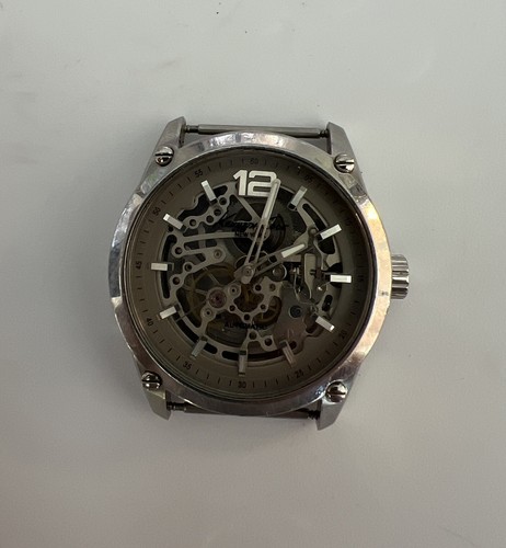 Kenneth Cole KC8089 Automatic Skeleton Luxury Dress Stainless Watch NO ...