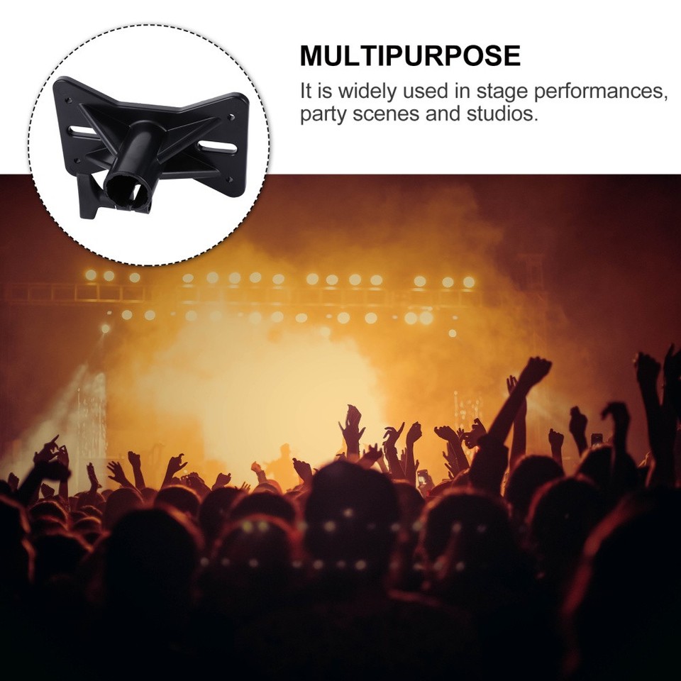 Speaker Riser Stand Adapter, Holder Base Exterior Mounting Bracket ...