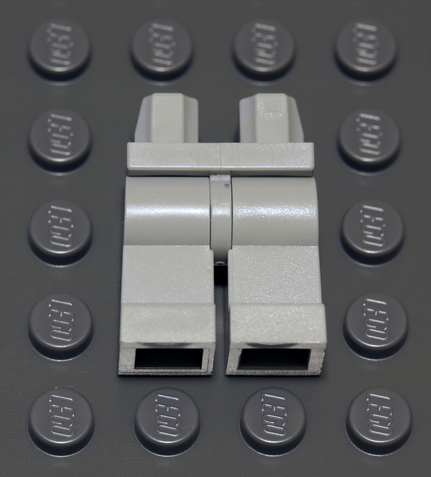 NEW LEGO - Figure Legs - plain Gray Light Bluish Pants GENUINE LEGO ...