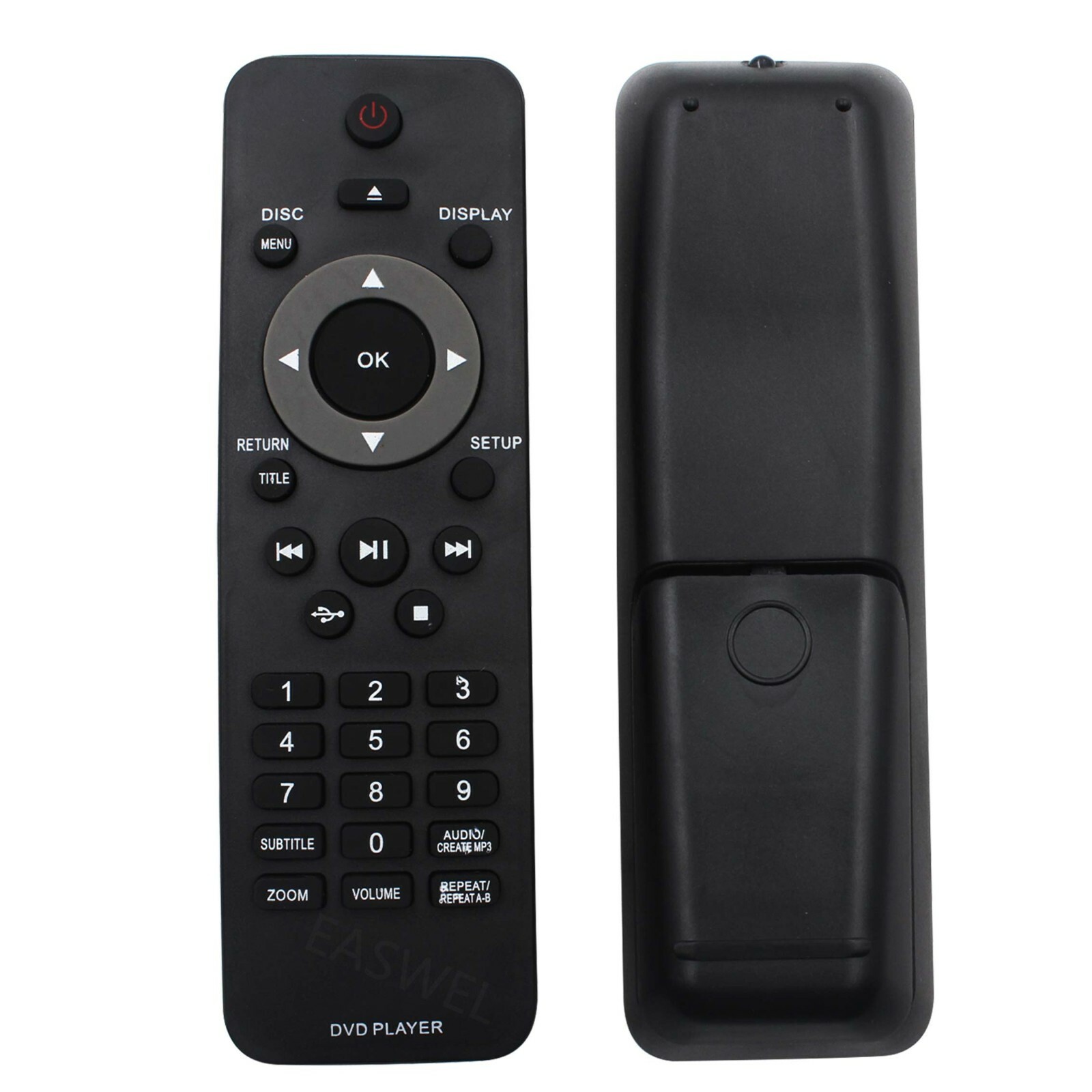 New Fit For Philips DVD Player Remote Control DVP1013 RC-5610 RC-5721 ...