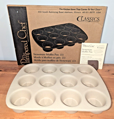 Pampered Chef 1465 Stoneware Cupcake Mold for sale online | eBay