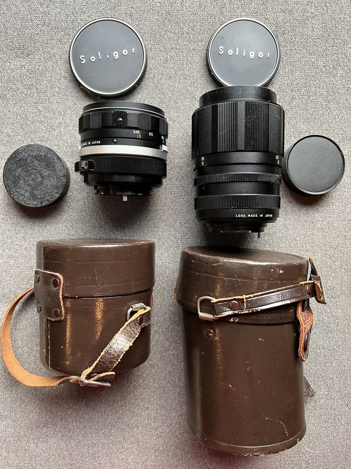 📸 Lot Of 2 Soligor Camera Lenses Wide-Auto 28MM & Tele-Auto 135MM 📸 | eBay