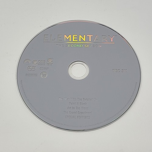 Elementary Second Season 2 DVD Replacement Disc 6 | eBay