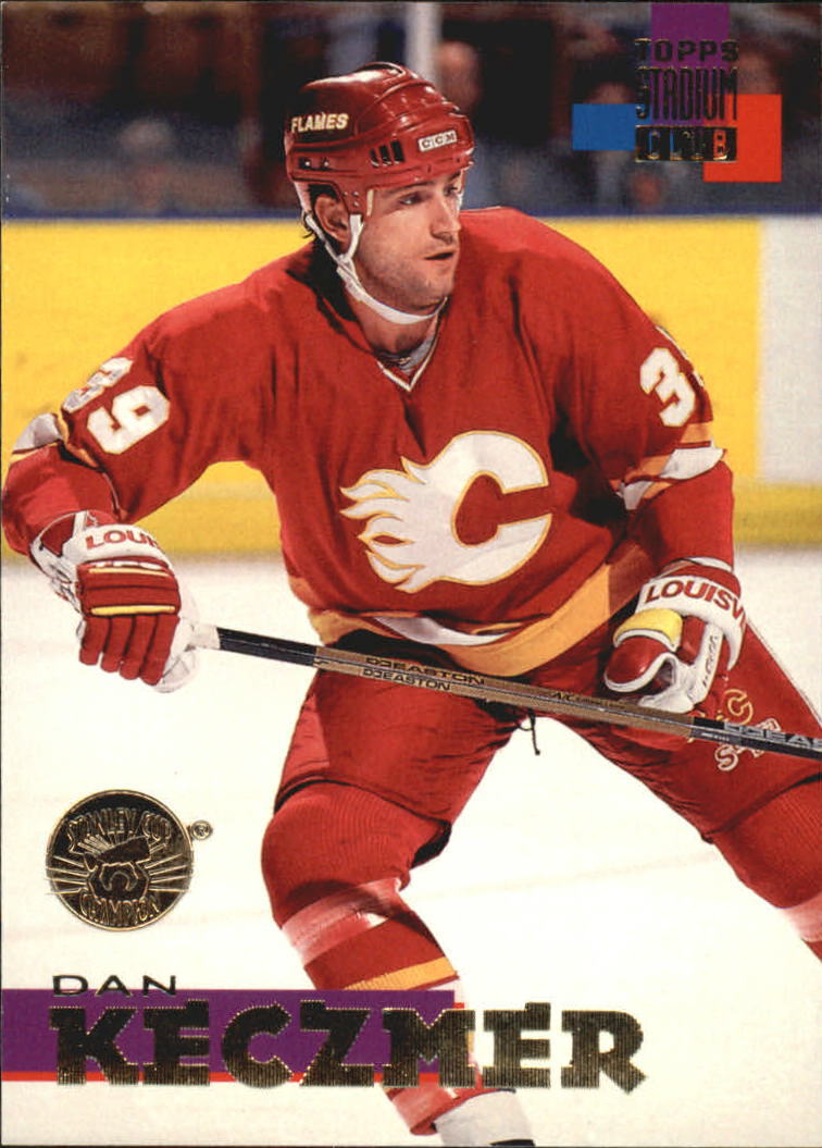 1994-95 Stadium Club Calgary Flames Hockey Card #262 Dan Keczmer | eBay