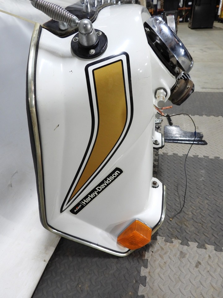 Harley Shovelhead FLH Liberator Fairing By Vetter Kraco CB Stereo 2809 ...