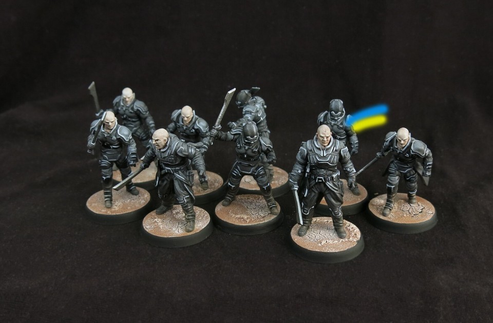 17 Harkonens Dune miniatures 28mm fan made 3d prints Pro painting D&D ...