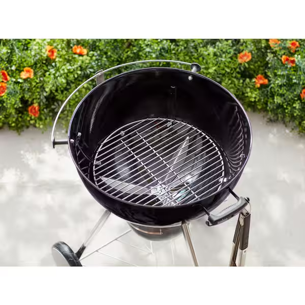 Weber 7441 Charcoal Grate 17" Fits 22" Kettle Grill One-Touch Master ...